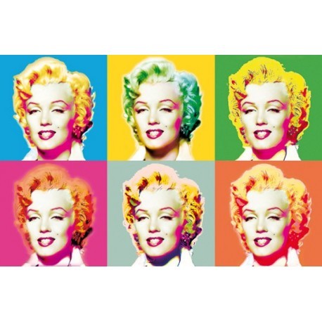 POSTER VISIONS OF MARILYN 682