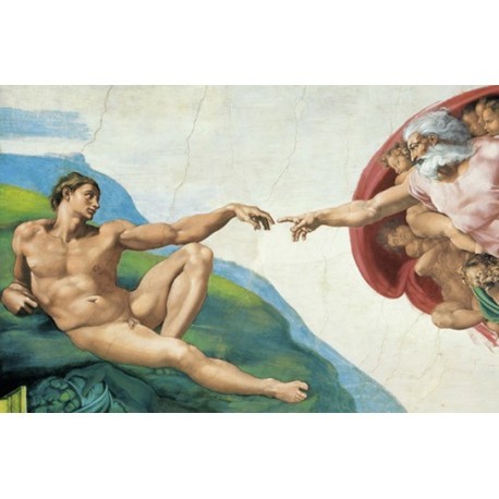 POSTER THE CREATION OF ADAM 686