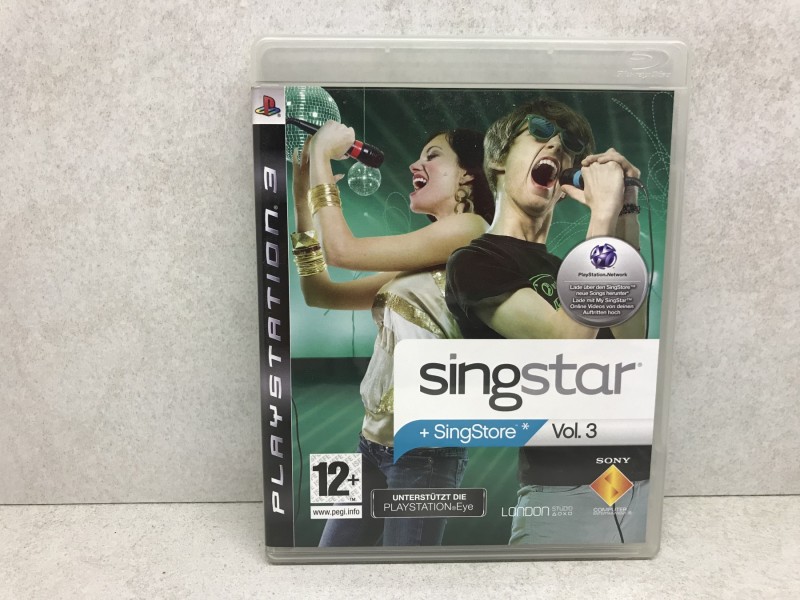 SingStar Vol.3 - PS3 igra