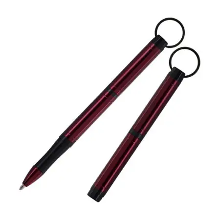 Space Pen BP/R BackPacker Anodized Aluminium Red-Gift Boxed