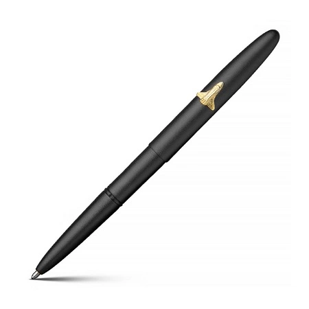 Space Pen 600BSH Bullet Black Matte/Space Shuttle Emblem