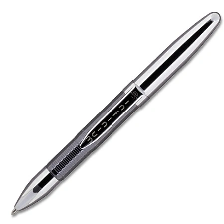 Space Pen INFBTN1 Infinium Black Titanium Nitride Chrome/ Blue Medium