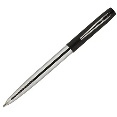 Space Pen M4C/BK with Black Matte Cap/Chrome Barrel