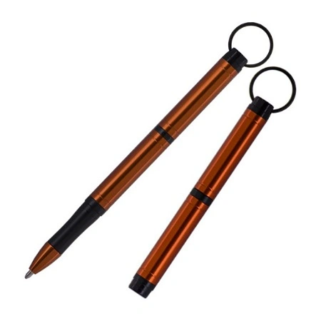 Space Pen BP/O BackPacker Anodized Aluminium Orange-Gift Boxed