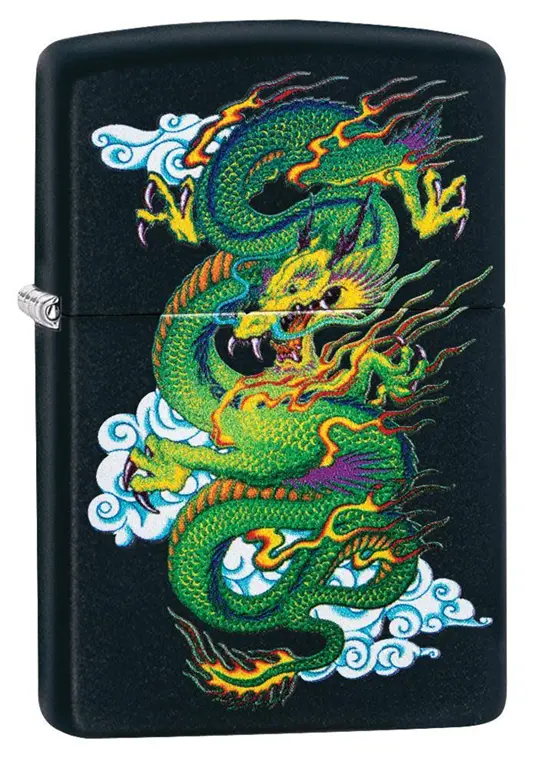 Zippo ZIPPO UPaljač Black Matte Dragon (29839)