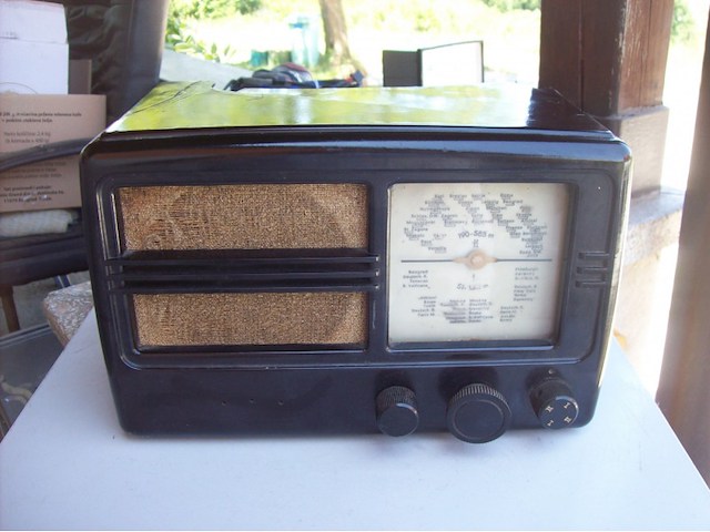 TEFAG SUPER 5A radio lampas(II svetski rat)