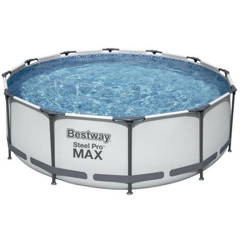 Bestway Pro Max bazen za dvorište 366x100cm sa čeličnim ramom i pumpom 56418