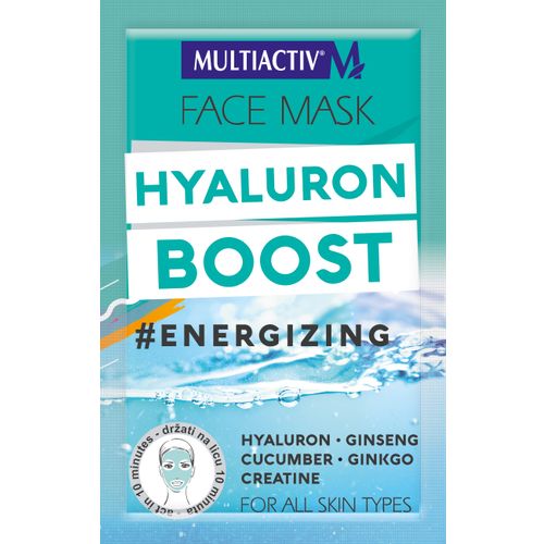 Multiactiv HYALURON BOOST maska za lice 7.5ml