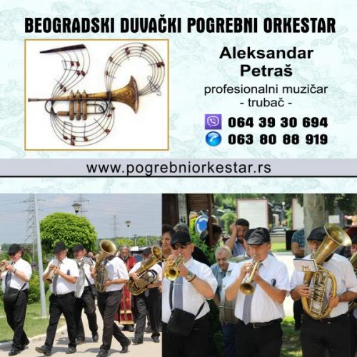 Zvanični pogrebni orkestar bleh muzika trubači za sahrane