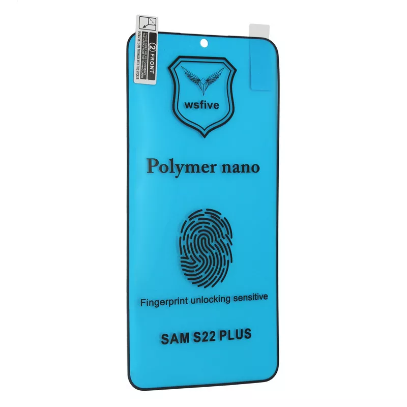 Folija Polymer Nano za Samsung S906B Galaxy S22 Plus crna