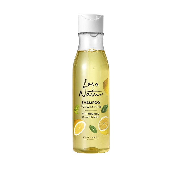 LOVE NATURE
Love Nature šampon za masnu kosu sa organskim limunom i nanom