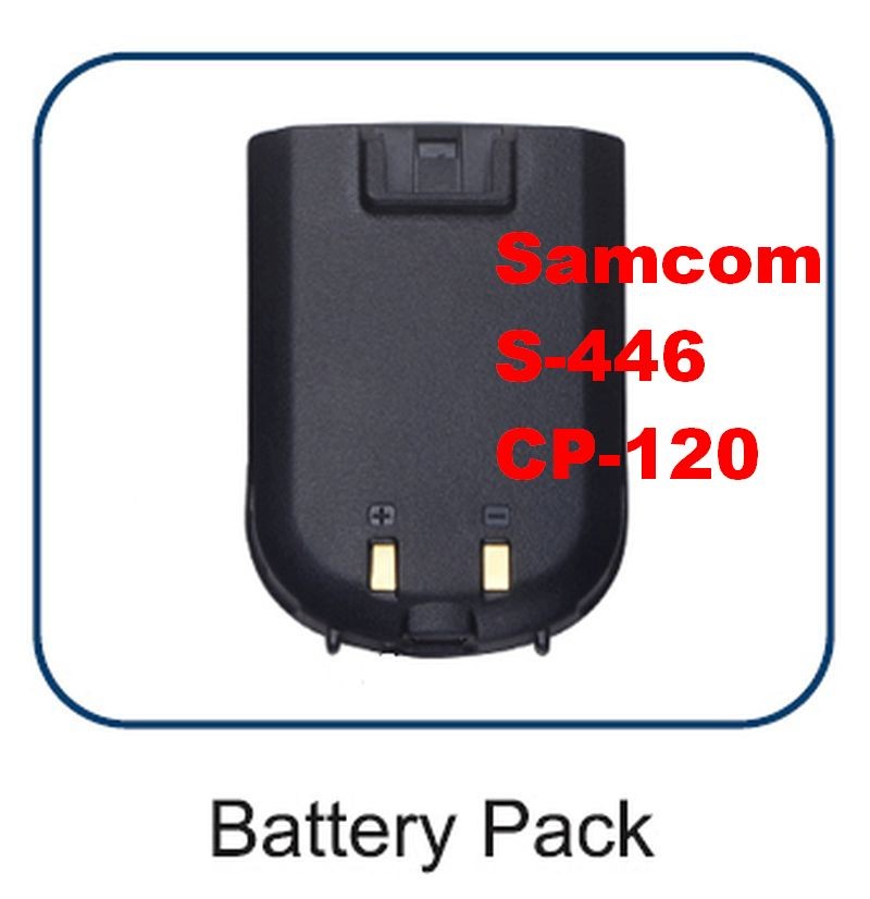Battery pack za Samcom S-446, Samcom CP-120, Lithium-ion, 1700mAh