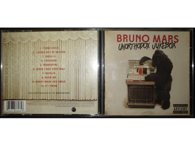 Bruno Mars-Unorthodox Jukebox Made in EU CD (2012)