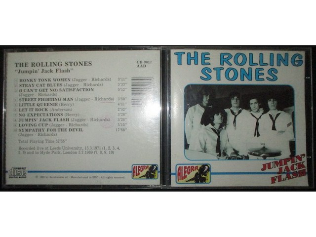 The Rolling Stones-Jumpin Jack Flash Live CD (1995)