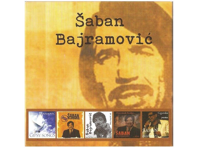 Šaban Bajramović - 5 CD NOVI