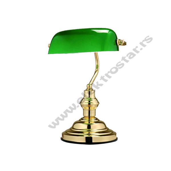 2491 E27 ZELENA STONA LAMPA