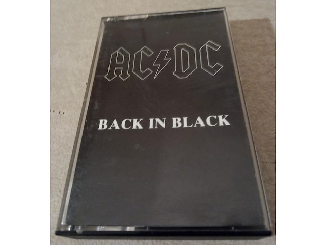 AC / DC - Back in Black kaseta