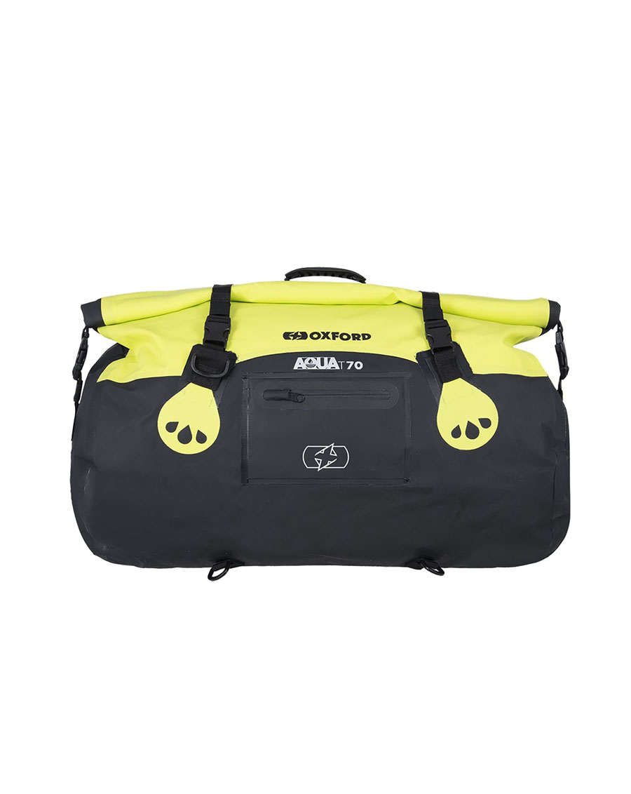 Oxford Aqua T70 rol putna torba crna/fluo