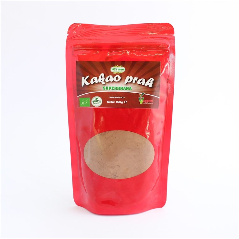 Vegana Kakao prah (sirovi, organski) 150 g