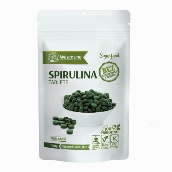 We are one Spirulina tablete 100 g (400 tableta)