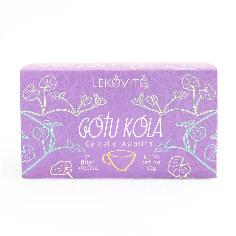 Gotu kola – čaj u filter kesicama 40 g