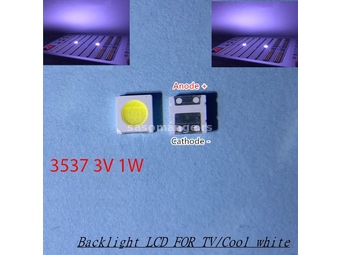 Led diode 3537 3V 1W za reparaciju pozadinskog osvetlenja tv