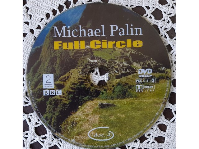 dvd Michael Palin ...disk 2..Full Circle   bez omota