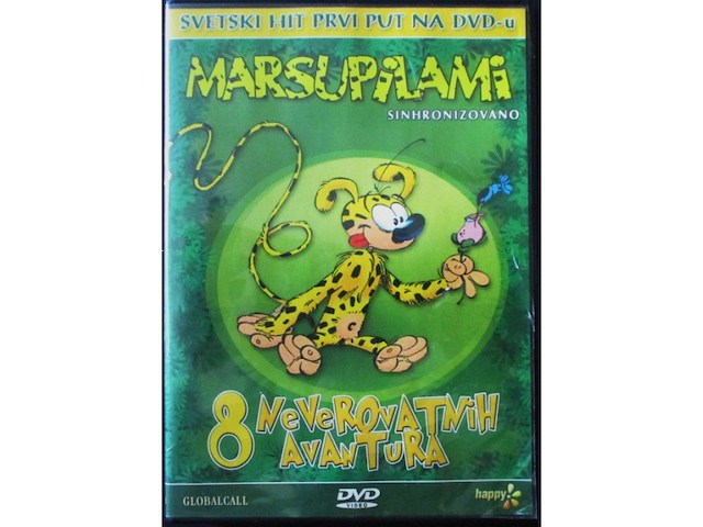 Marsupilami-8 Neverovanih Avantura DVD (2006)