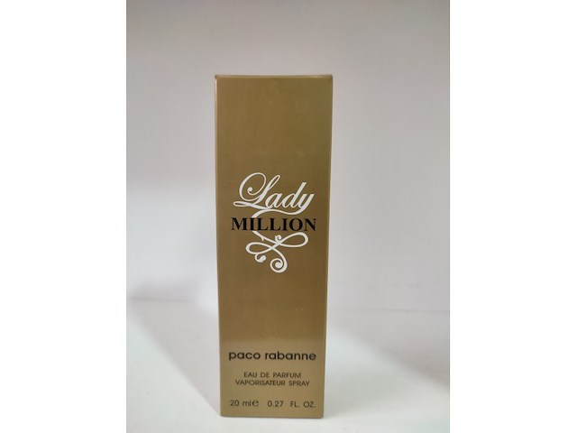 Lady Million Paco Rabanne ženski parfem 20 ml