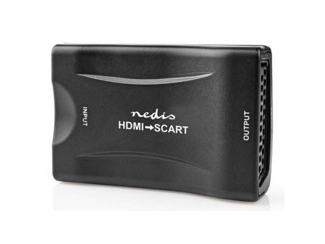 VCON3461BK HDMI ulaz na SCART izlaz jednosmerni, 1080p, 1.2 Gbps, Black