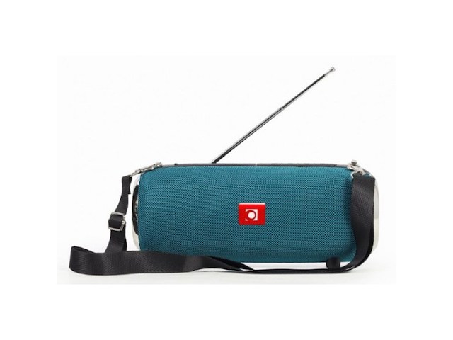 SPK-BT-17-G Gembird Portable Bluetooth speaker +handsfree 2x5W, FM, USB, SD, AUX + antena green