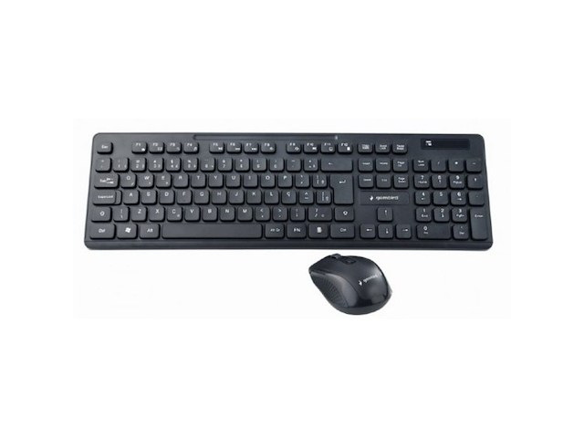 KBS-WCH-03 Gembird tastatura US + bezicni mis USB, US layout