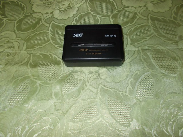 SEG WM 194-G - Stereo Cassette Player - Walkman
