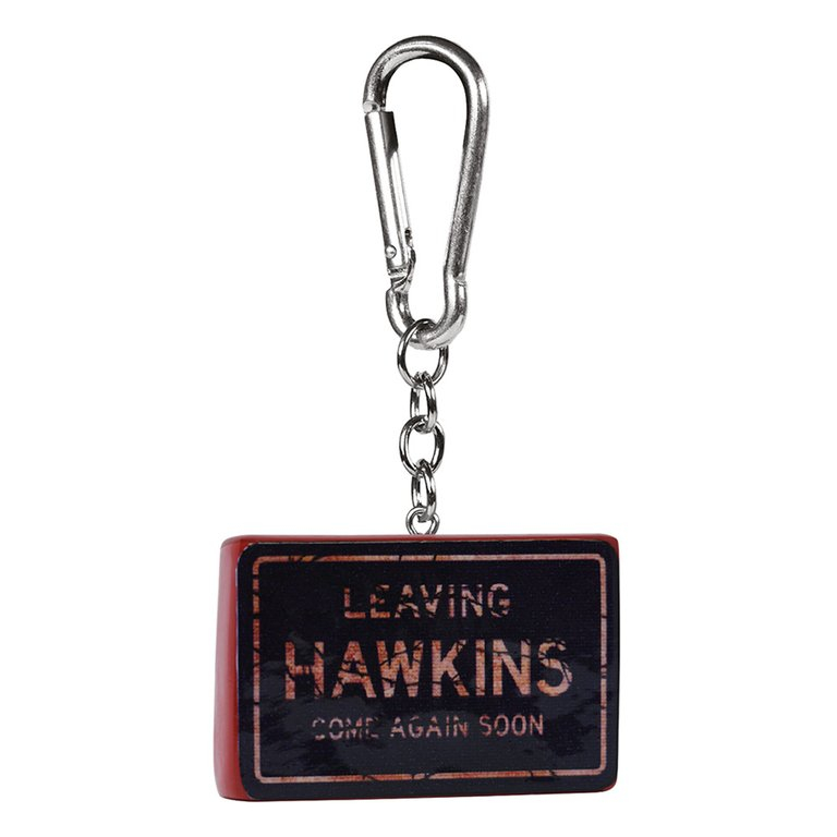 Stranger ThIngs (HawkIns Sign) PolyresIn KeychaIn