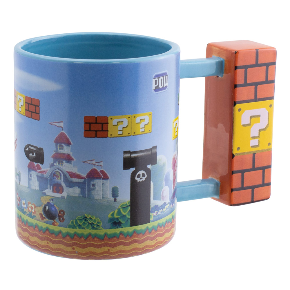 Super Mario Level Shaped Mug