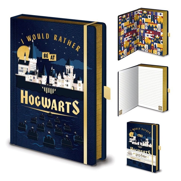 Harry Potter (Abstract Magic) A5 Premium Notebook
