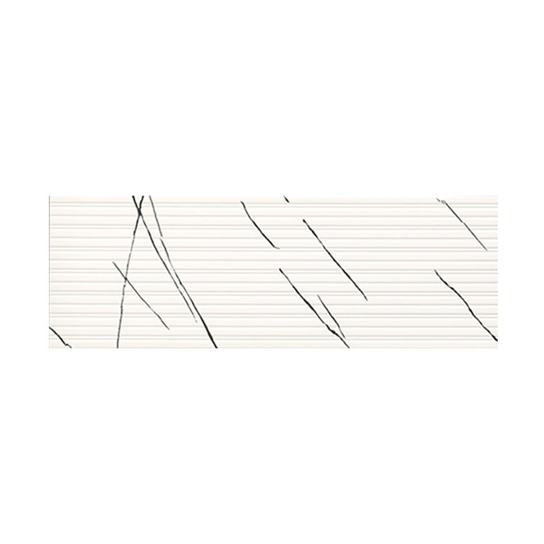 Zidne pločice AGATHA white dekofon 40×120 (ZP)