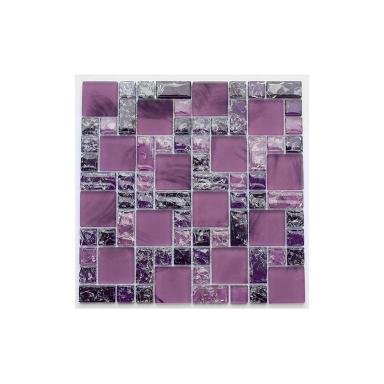 Mozaik pločice CSM-113 ljubicasti