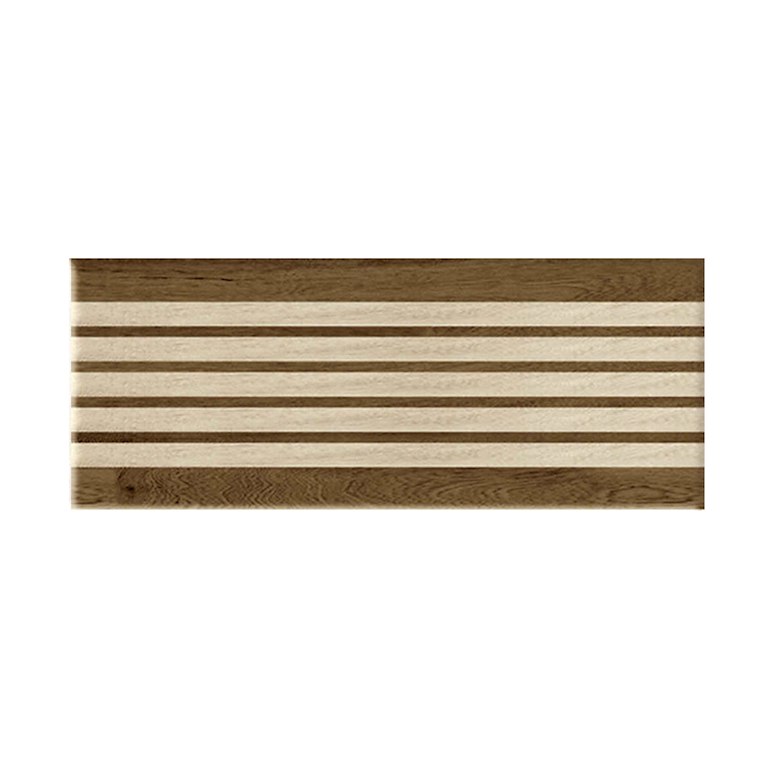 Zidne pločice LUCIA strips brown 20×50 (ZP)