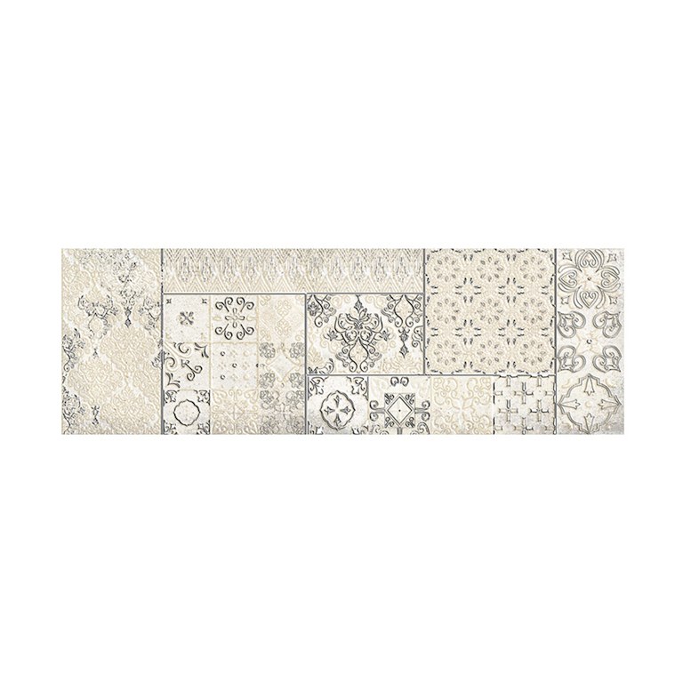 Zidne pločice VENEZIA white patchwork dekor 30×90 (ZP)
