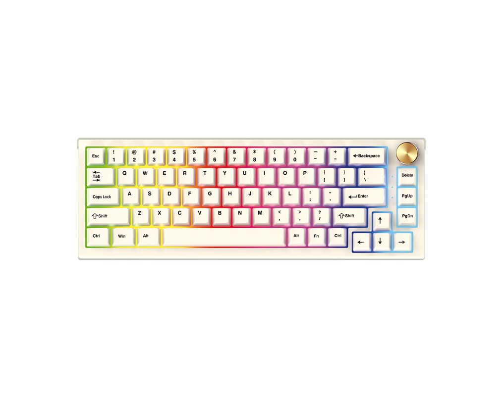 Tastatura gejmerska mehanicka bezicna MAXFIT67 MK858 space edition (Kaith box white (beli) switch) FANTECH (MS)