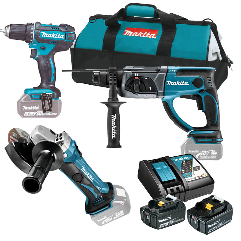 Makita - LXT 18 V - Akumulatorski set