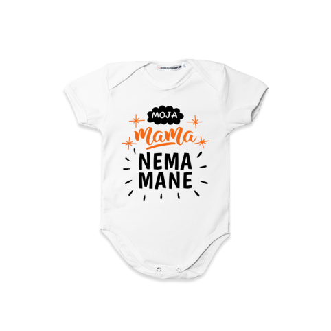 "Moja mama nema mane" - Baby dres (cs3730)