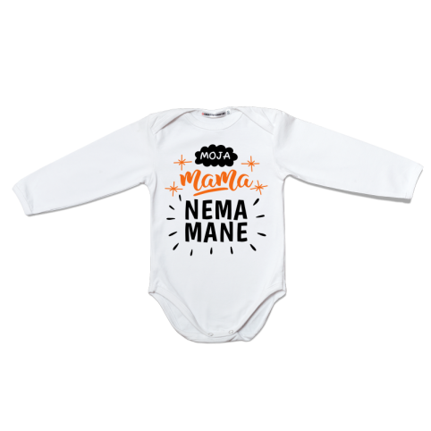 "Moja mama nema mane" - Baby bodi (cs3730)