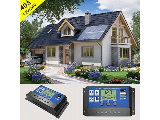 Solarni kontroler punjenja 40A - PWM