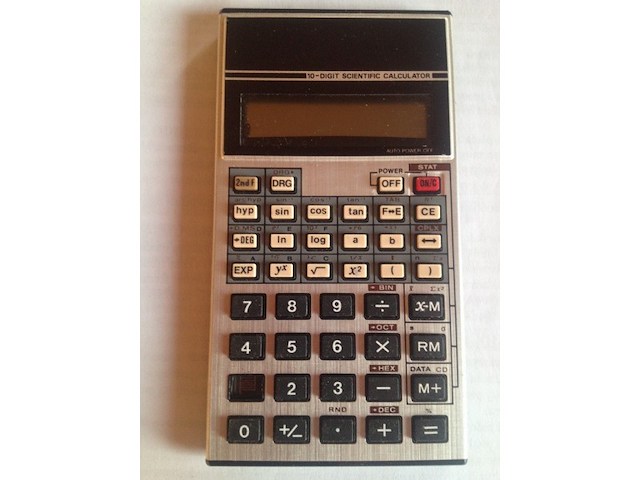 DIGITRON  10 digit scientific calculator
