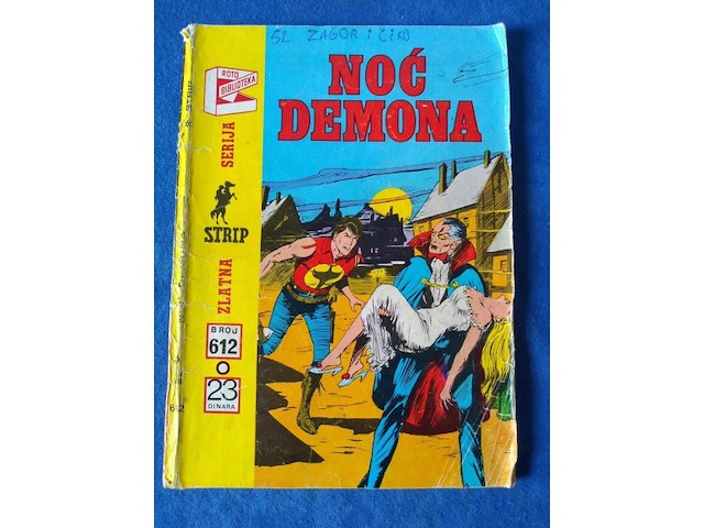 ZS – ZAGOR 612 – NOĆ DEMONA