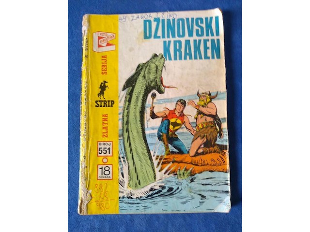 ZS – ZAGOR 551 - DŽINOVSKI KRAKEN