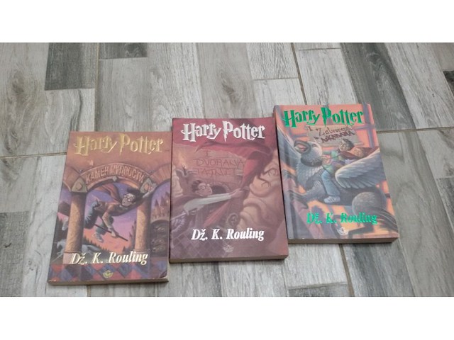 HARRY POTTER 1-3  DZ.K.ROULING