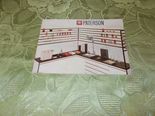 Paterson - katalog foto opreme na engleskom jeziku